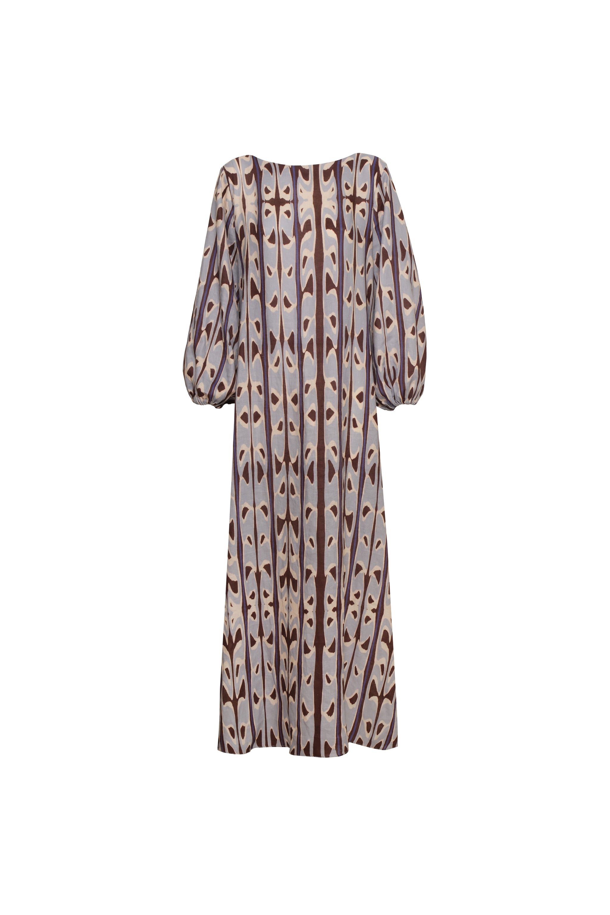 Aurora Totem Linen Tunic Dress